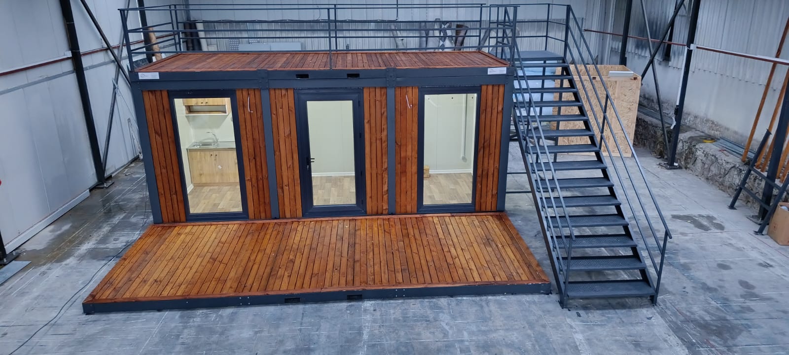 Te koop: Prefab geïsoleerd tuinkantoor met toilet en/of keuken ...